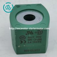 China EexcavaStart ASCO 238713-006 24V Solenoid Coil for Excavator for sale