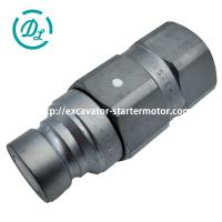 China EexcavaStart 7246791 Hydraulic Quick Coupler FF MALE Flat Face 1/2