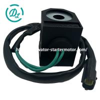 China EexcavaStart 12V Solenoid Valve Coil DH60-7 for Excavator Spare Parts for sale