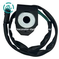 China EexcavaStart 12V Solenoid Valve Coil DH60-7 for Excavator Spare Parts for sale