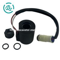 China EexcavaStart 24V Solenoid Valve Coil EC210B OEM 14550884 14527267 Excavator Part for sale