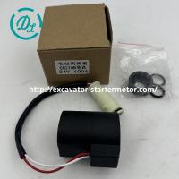 China EexcavaStart 24V Solenoid Valve Coil EC210B OEM 14550884 14527267 Excavator Part for sale