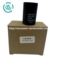 China EexcavaStart EC360B Excavator Solenoid Valve Coil 24V OEM 280153 14616529 for sale