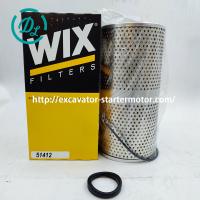 China EexcavaStart WIX 51412 Hydraulic Filter for Excavators OEM for sale