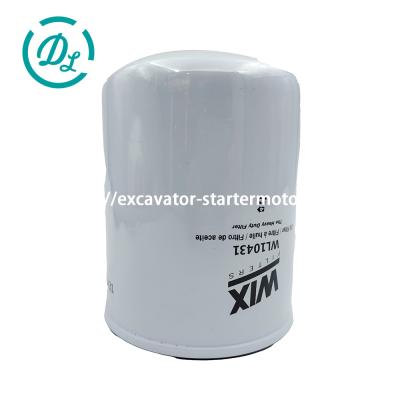 China EexcavaStart WIX WL10431 Oil Filter for Excavators OEM Metal Canister for sale