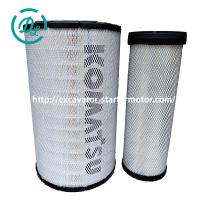 China EexcavaStart Komatsu PC400-7 Excavator Air Filter Kit OEM 600-185-6100 for sale