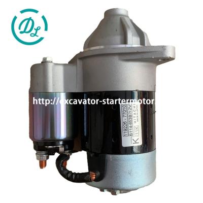 China EexcavaStart DL 12V 0.9KW Excavator Starter Motor S114-653B 119226-77010 for sale