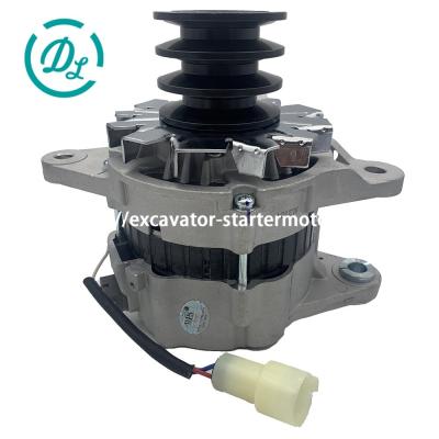 China EexcavaStart WAI A4TU6285 Excavator Alternator 24V 90A OEM 1812006037 for sale