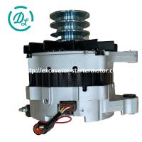 China EexcavaStart Hitachi ZW550 Excavator Alternator 24V 110A OEM 181200-6281 A9TU3387 for sale