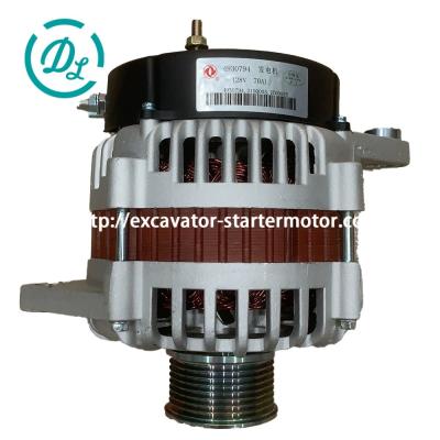 China EexcavaStart Dongfeng 24V 70A Alternator OEM 4930794 for Excavator for sale