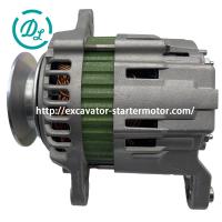 China EexcavaStart ISUZU 4JB1 Excavator Alternator LR150715 12V 50A for sale