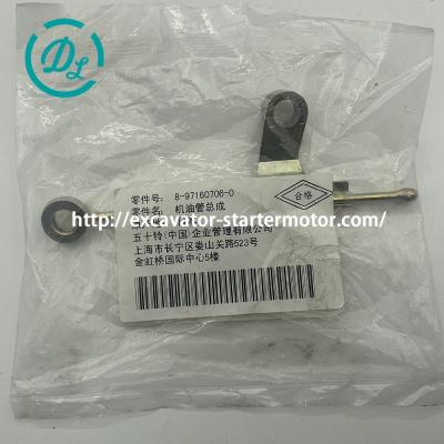 China EexcavaStart ISUZU 4JB1 Engine Oil Pipe Assembly OEM 8-97160706-0 8-94139747-1 for sale