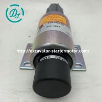 China EexcavaStart 24VDC Fuel Shutoff Solenoid Valve OEM 437-2617 for Excavator for sale
