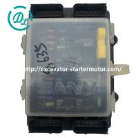 China EexcavaStart Sany SY75C Excavator Fuse Box Assembly OEM 12318635 24VDC for sale