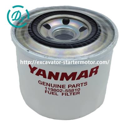 China EexcavaStart Yanmar 119802-55810 Fuel Filter for 4TNV94 Engine for sale