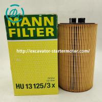 China EexcavaStart MANN HU13125/3X Oil Filter for Truck Engines for sale