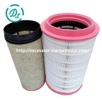China EexcavaStart Sinotruk YZ972519000005S PU2841 Air Filter Kit for Howo T7H T5G for sale