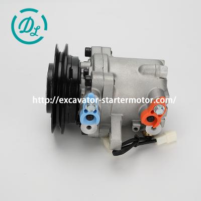 China EexcavaStart 12VDC Air Condition Compressor SG447220-4053 for Kubota KX161 KX163 for sale