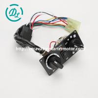 China EexcavaStart 12VDC A/C Control Panel Switch Assembly for Sany SY55 60 65 Excavator for sale