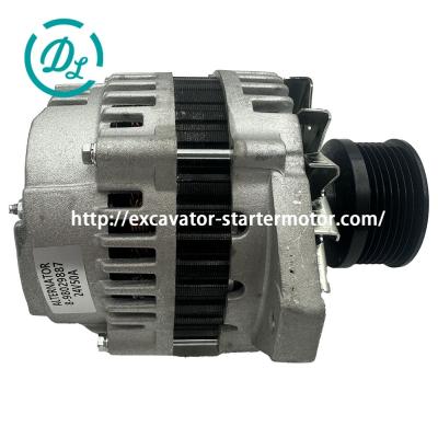 China EexcavaStart 24V 50A 4HK1 Excavator Alternator OEM 8-98029887-2 8-98075026-0 for sale