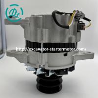 China EexcavaStart 6BG1 Excavator Alternator 24V 50A OEM 1-81200603-1 for sale