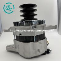 China EexcavaStart 6BG1 Excavator Alternator 24V 50A OEM 1-81200603-1 for sale