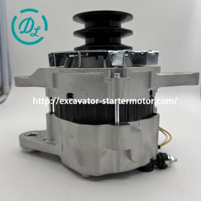 China EexcavaStart DL 24V 50A Alternator for 6BG1 6WG1 Excavator OEM 1-81200530-0 for sale