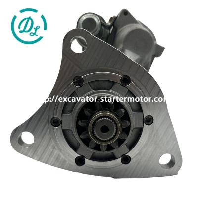 China EexcavaStart Yanmar 6LAAE Excavator Starter Motor 24V 11T OEM 148616-77012 for sale
