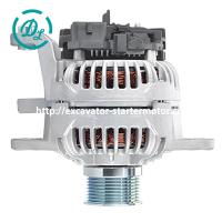 China EexcavaStart 24V 120A Volvo EC200D Excavator Alternator OEM 0124655024 for sale