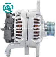 China EexcavaStart 24V 120A Volvo EC200D Excavator Alternator OEM 0124655024 for sale