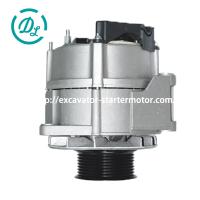 China EexcavaStart Bosch Benz Truck Alternator 24V 100A OEM 0091549902 0101540002 for sale