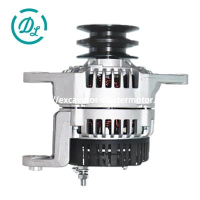 China EexcavaStart Daewoo Excavator Alternator 24V 50A OEM 25026008 25026010 for sale