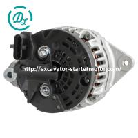 China EexcavaStart  QSB6.7 Excavator Alternator 24V 50A OEM 0124355001 for sale