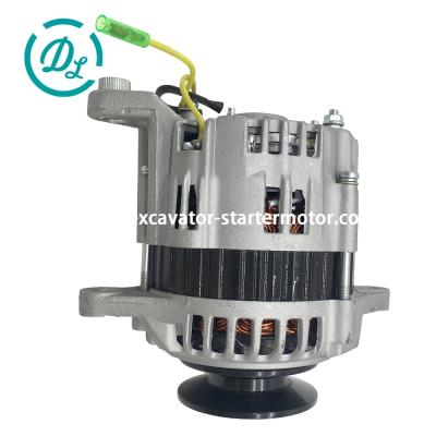 China EexcavaStart DH55 Excavator Alternator 12V 50A for Doosan 4JB1 Engine LR140724 LR150714 for sale