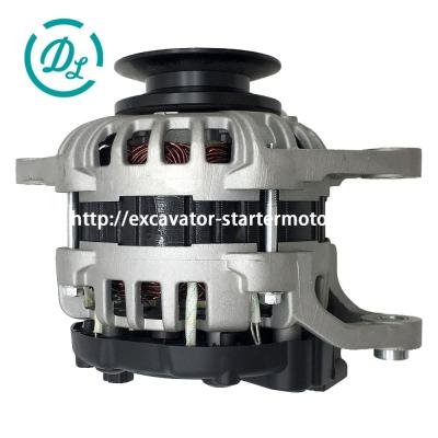 China EexcavaStart Yanmar Excavator Alternator 12V 80A OEM 129908-77210 129908-7720 for sale