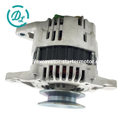 China EexcavaStart 12V 60A Hyundai Excavator Alternator 123900-77210 128271-77200 for sale