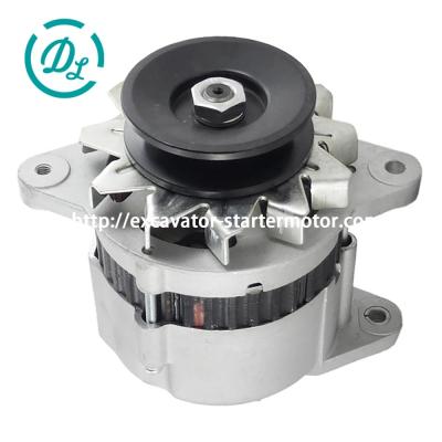 China EexcavaStart Isuzu 4JB1 C240 Engine Alternator 12V 35A LR135-115 OEM for sale