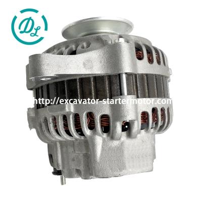 China EexcavaStart Kubota V3600 Excavator Alternator 24V 30A OEM 1K011-64011 1K011-64012 for sale