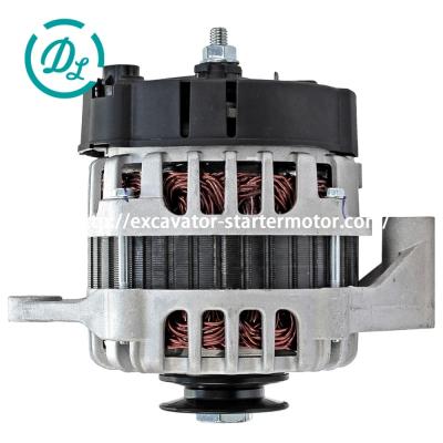 China EexcavaStart DL 12V 75A Excavator Alternator OEM 2655641 2619464 600140 for sale