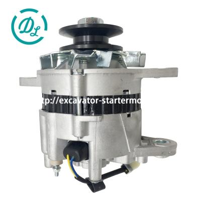 China EexcavaStart 6D14 4D31 Engine LRA02426 A2T72986 ME067631 ME070120 24V 30A Alternator for sale