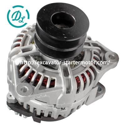 China EexcavaStart A9LS8-3701100 612600090352 JFZ2910A Alternator 24V 100A Yuchai Engine for sale