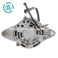 China EexcavaStart EL100 Alternator 021425096 24V 50A 2PK Excavator Hino Engine 02142-5096 for sale