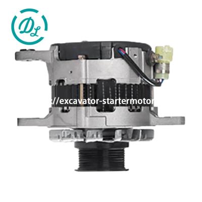 China EexcavaStart 27040-2210 GR231TY095 27060-78010 Alternator J08C Engine 24V 60A for sale