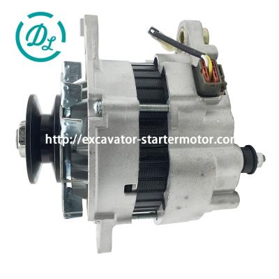 China EexcavaStart 24V 50A Excavator Alternator ME049289 ME077790 A4TU7686 for sale