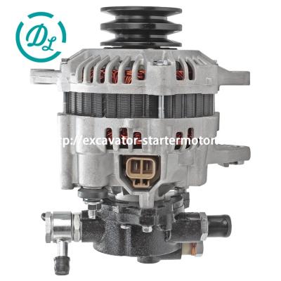 China EexcavaStart DL 12V 80A Alternator for 4D56 Engine OEM 8EL011711181 for sale