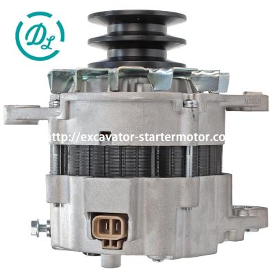 China EexcavaStart DL 24V 80A Alternator for Excavator OEM A4TU6088 A4TU6084 for sale