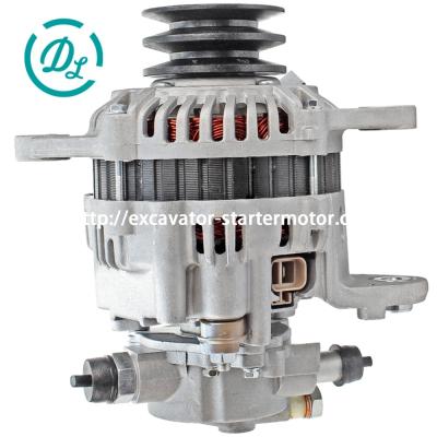China EexcavaStart 24V 45A Alternator A4TU4186 ME011698 for Mitsubishi 4D34 Engine for sale