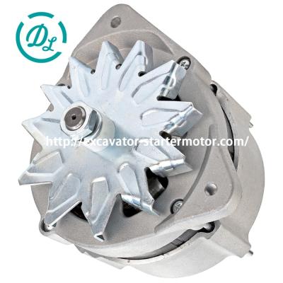 China EexcavaStart D4A140 Alternator 24V 55A 109-2362 0120469032 3976608 12572R 2871A651 for sale