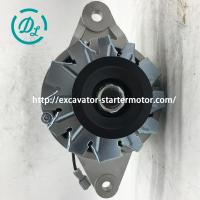 China EexcavaStart 6BG1 Alternator 24V 50A 1-81200530-0 1-81200530-2 8-98341395-0 12744N for sale