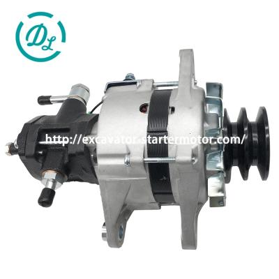 China EexcavaStart 100213-0440 121000-1890 24V 45A Alternator 0-39000-0200 1-3563-25W for sale